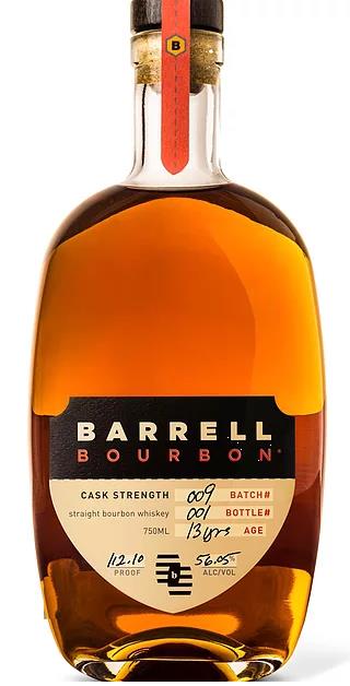 Barrell Bourbon Cask Strength Batch 009 13 Year Old
