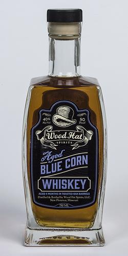 Wood Hat Aged Blue Corn Whiskey