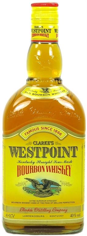 Clarke's Westpoint Kentucky Straight Sour Mash Bourbon